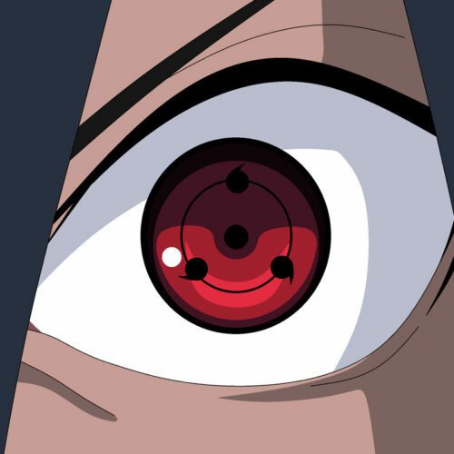 Fully Activated Uchiha Sharingan Contacts - Contact Lens Nepal